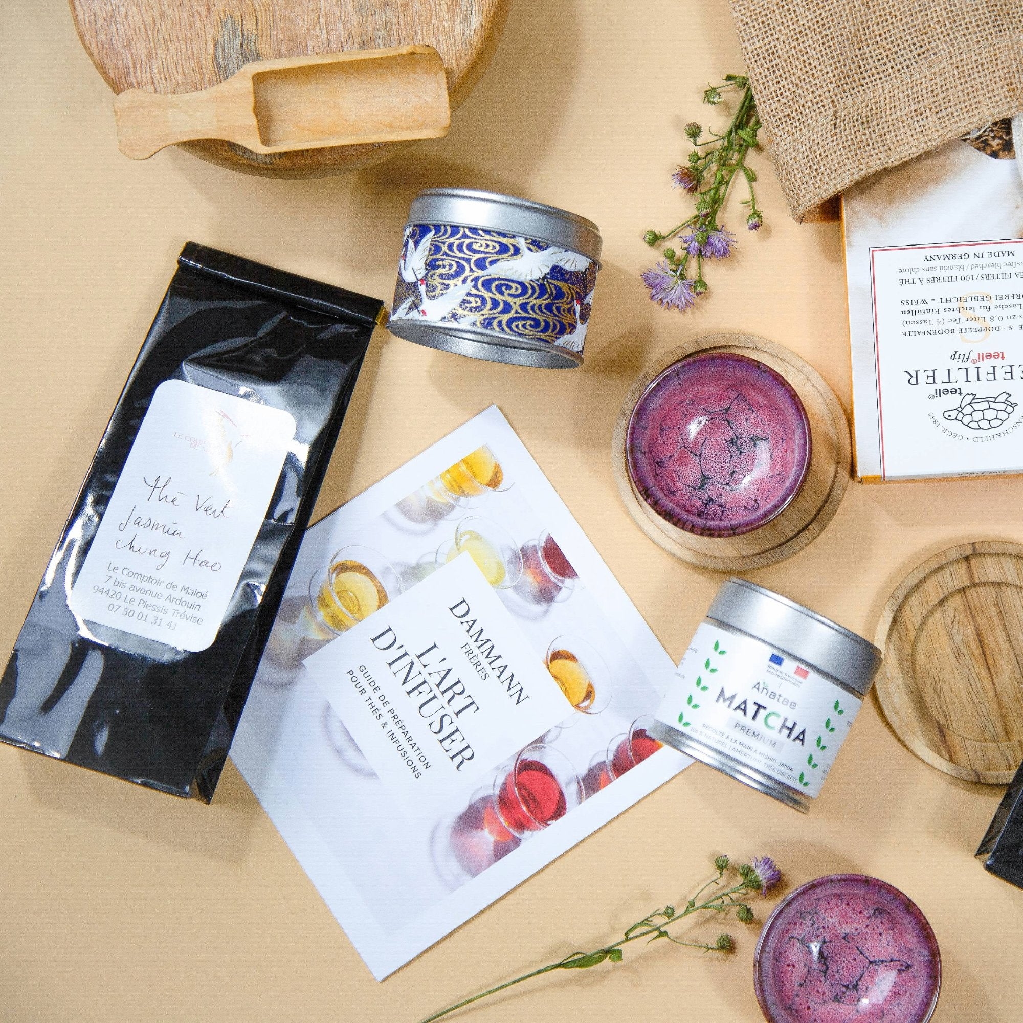 Thés & Infusions – Le Comptoir de Maloé